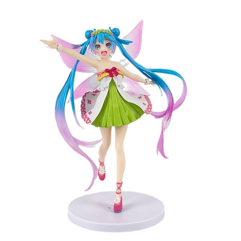 19cm Virtual Idol Hatsune Miku butterfly Evil Spirit Miku Glowstick ...