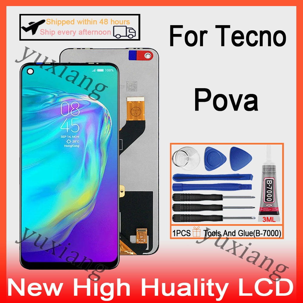 OEM For Tecno Pova Pova 2 Pova 3 Pova 4 Pova 5 Pova 5G LCD Display Touch Screen Replacement ...