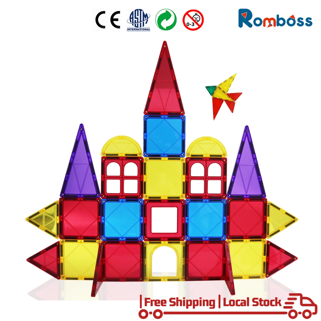 Romboss 33pcs Kids Educational Toys for girls and boys Magnetic ...