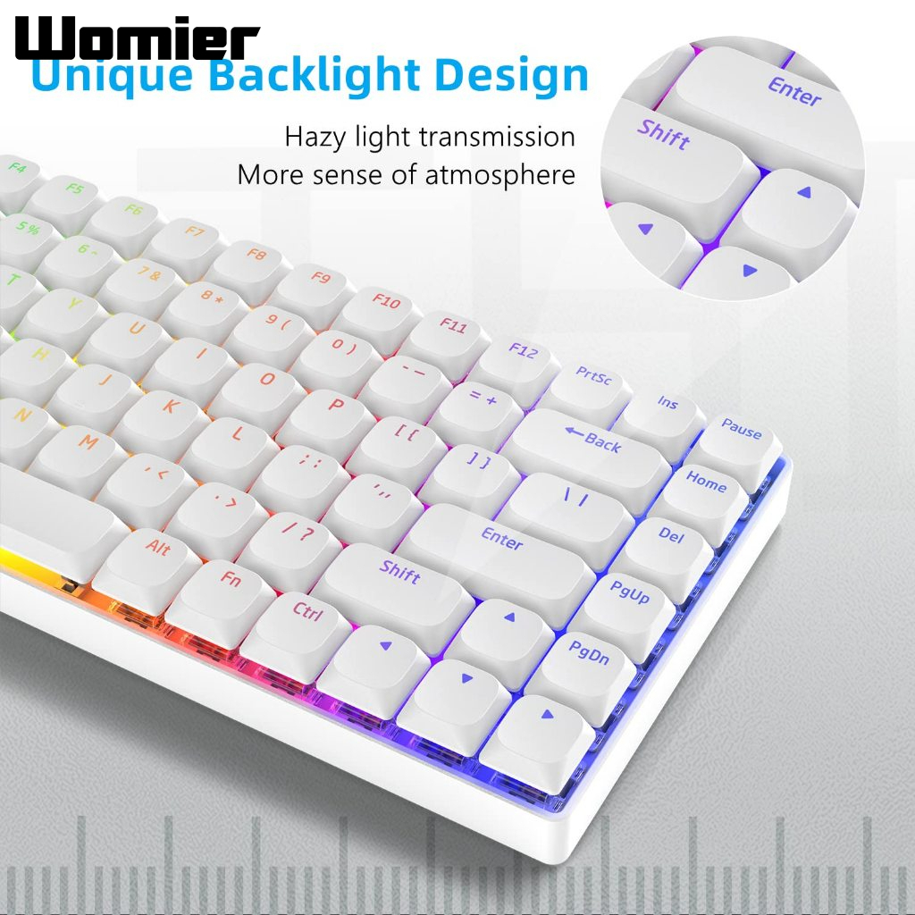 WOMIER 118 Keys Horizon V2 Low Profile/Uniform Profile Double-Shot ...
