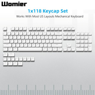 WOMIER 118 Keys Horizon V2 Low Profile/Uniform Profile Double-Shot ...