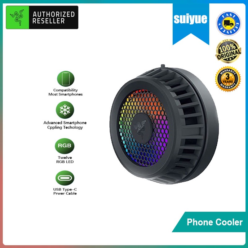 Original Razer Phone Cooler Chroma - MagSafe Compatible Smartphone ...