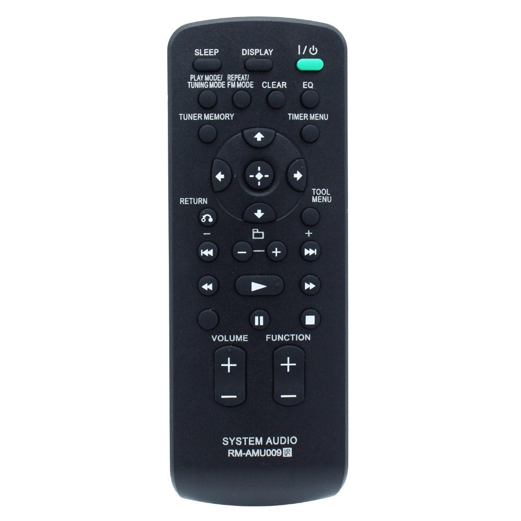 RM-AMU009 Remote Control Replacement for Sony Mini Hi-Fi Component System MHC-EC609iP CMT-CX4iP ...
