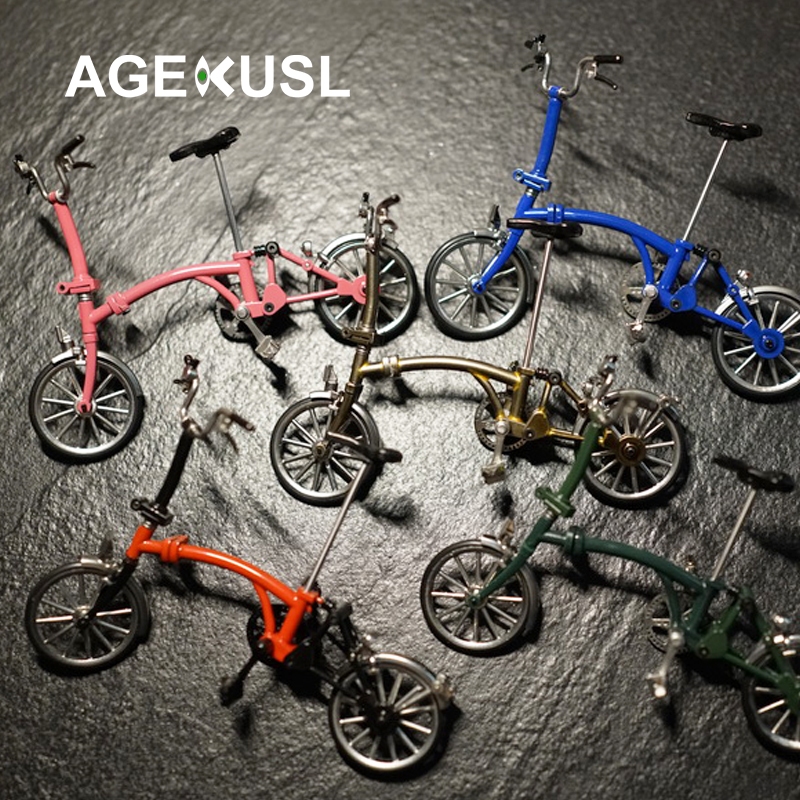 Union Jack Bicycle Ornaments DIY Building Blocks Plastic Toy Figures ...