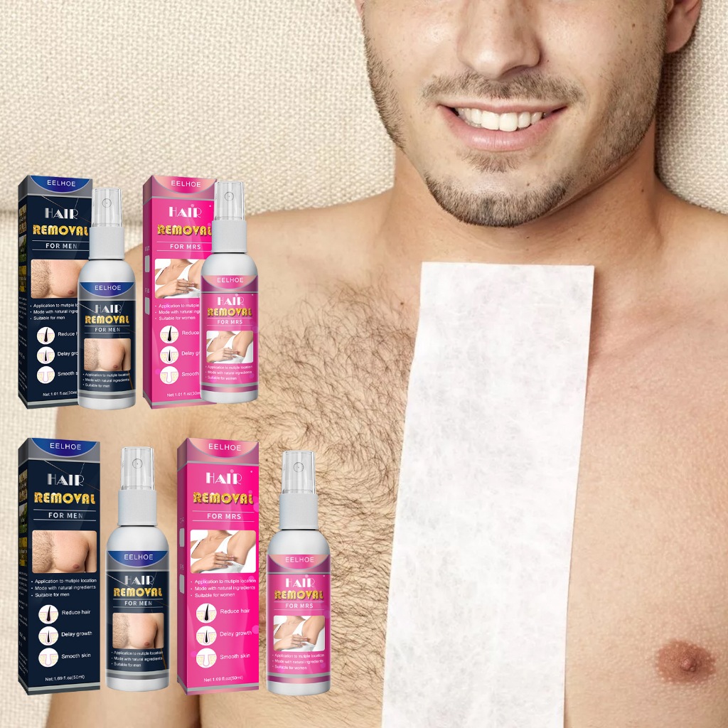 Eelhoe Natural Hair Removal Cream Growth Inhibitors Facial Removal