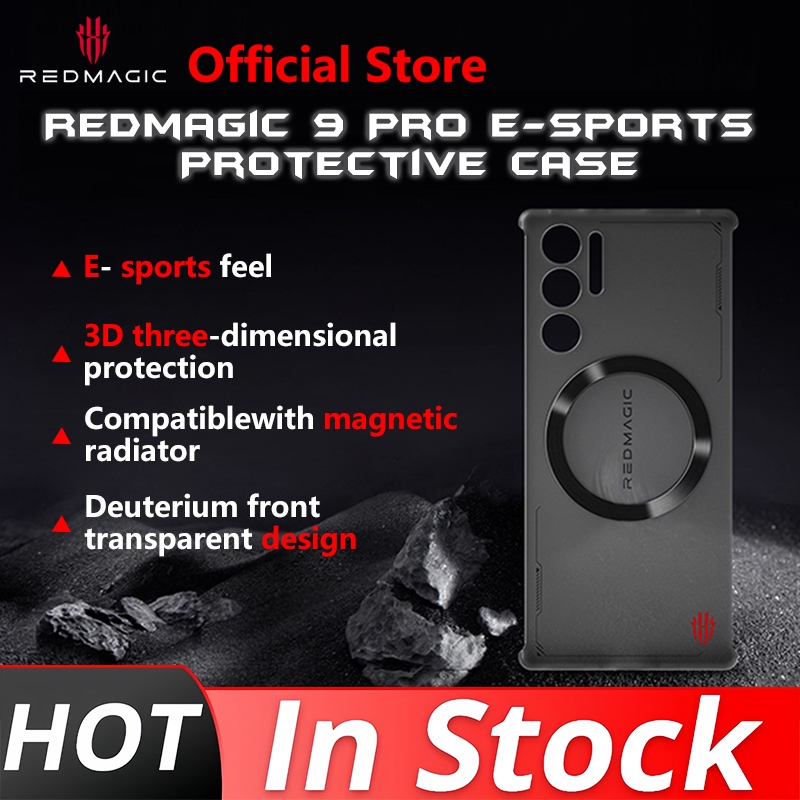 Original REDMAGIC 9Pro 9 pro+ 9 pro plus E-sports heat conduction Protective case Redmagic 9pro ...