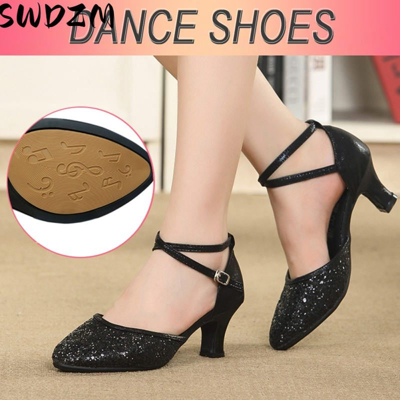 Sequin Golden Ballroom Dancing New Glitter Wedding Shining Modern Dance ...