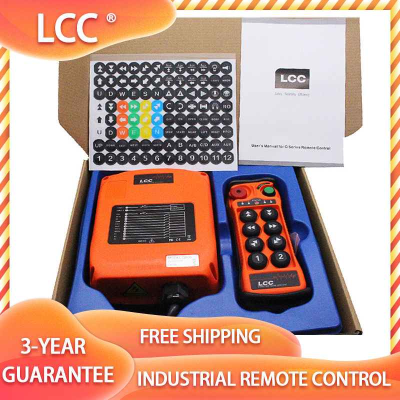 LCC Q800 Engine Hoists Universal Remote Control Radio Crane Controller ...