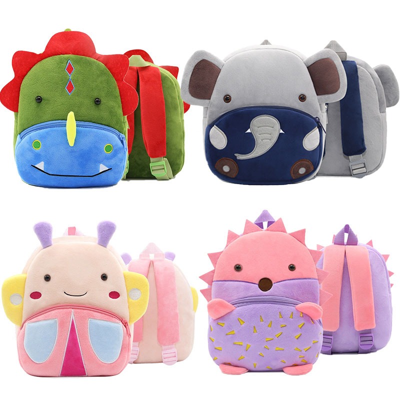 2020 Hot Children Cute Zoo Animal Backpack Boys Girls Kids Fashion ...