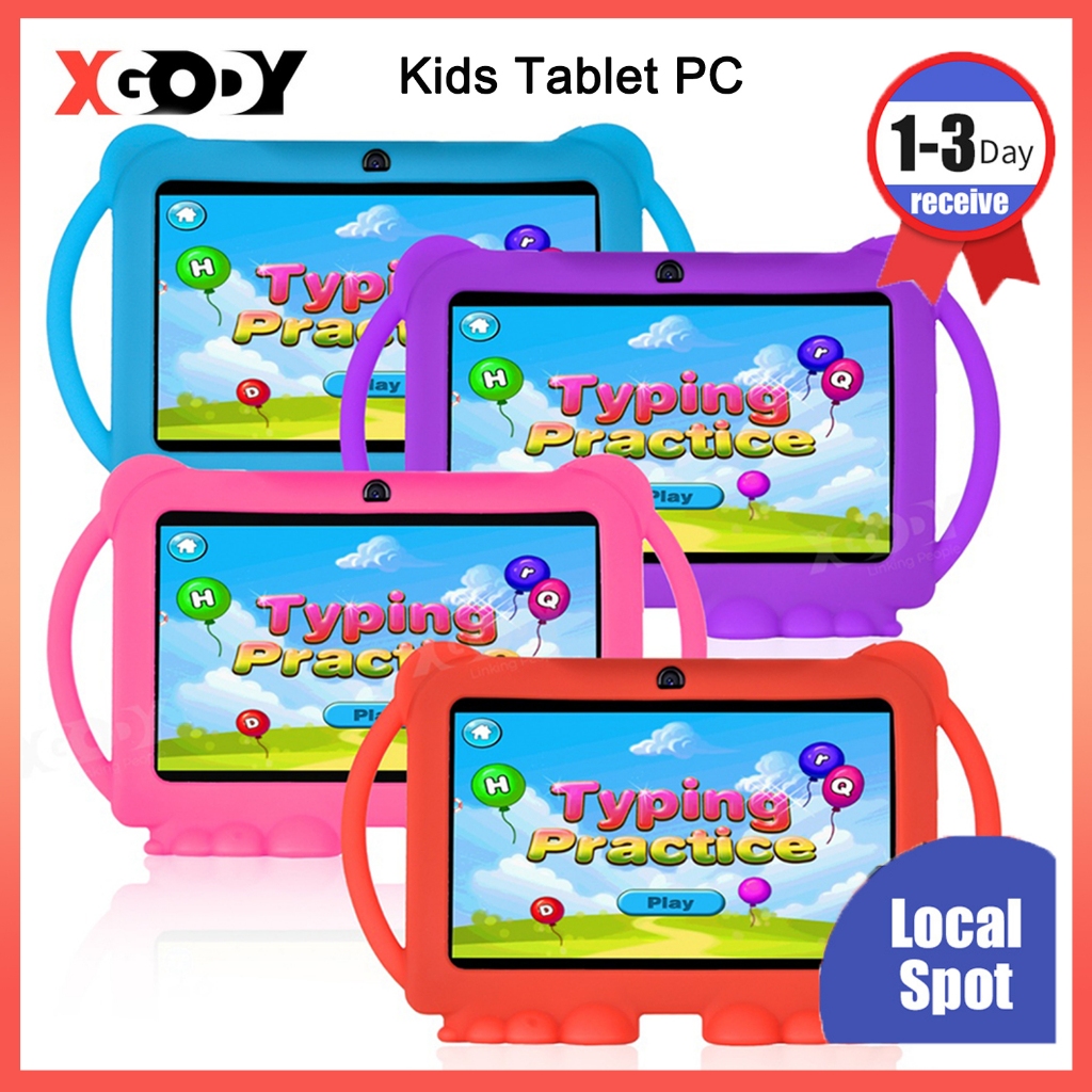 XGODY T702 Kids Android Tablet PC Dual Camera WiFi Bluetooth (7"/3+32GB ...