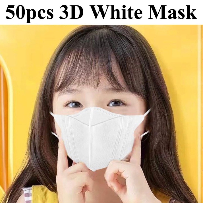 Masker 3D Kid Duckbill Mask 50pcs Red Yellow Children Mask Mix Color 3d ...