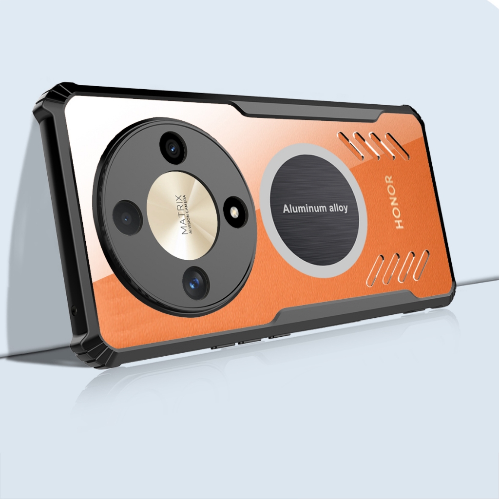 Casing For Honor X9B X9C X9C Smart Case Translucent Airbag Frame Heat ...