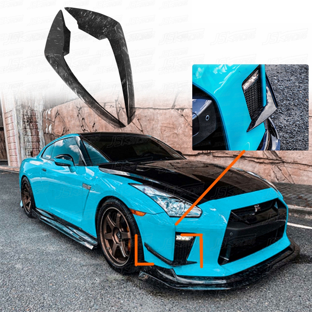 For Nissan Gtr R35 Eba 2017-2021 Jsk Style Forged Carbon Fiber Front ...