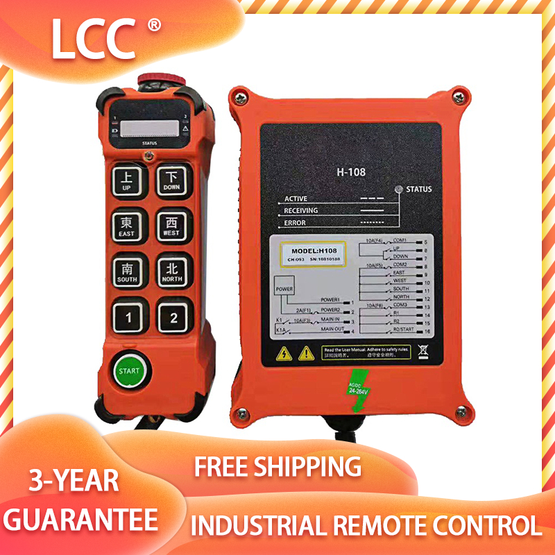 LCC H108 Henjel Crane industrial wireless remote control small crane ...