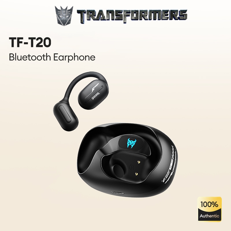 Transformers TF-T20 Bluetooth Earphone OWS Hanging Ear HD Call Low ...