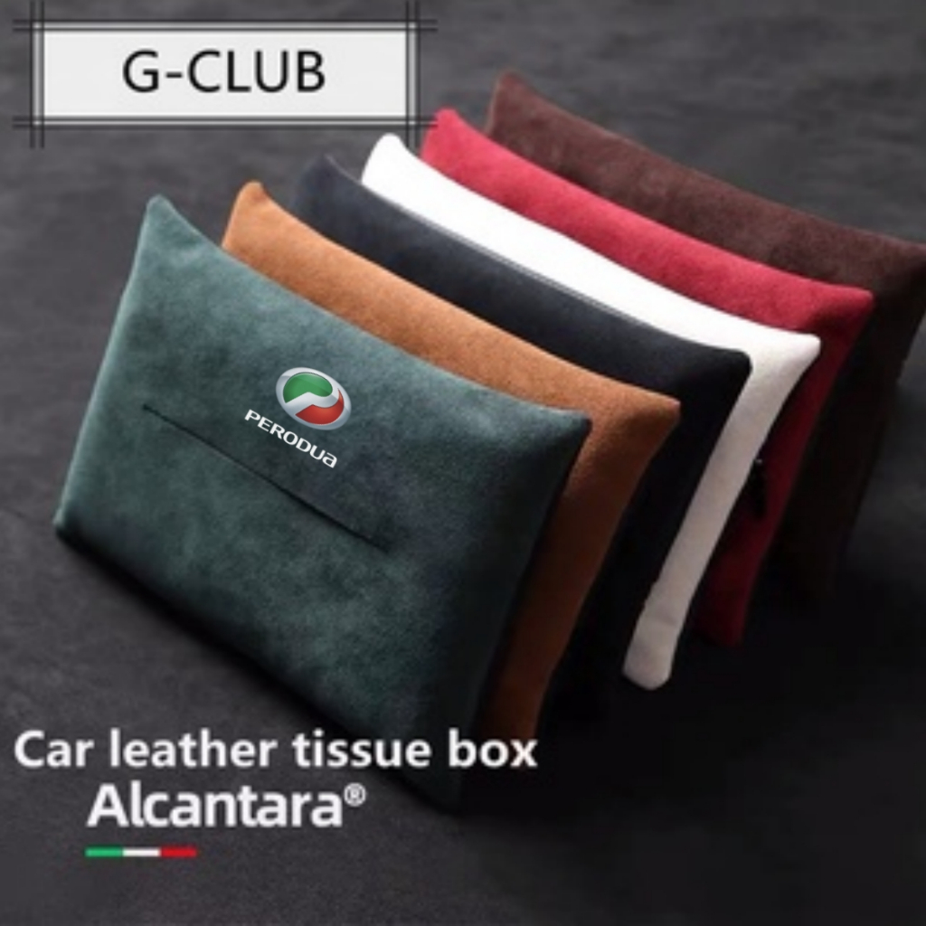 G-CLUB Car Tissue Box Holder Car leather tissue box For Benz Bmw Honda ...