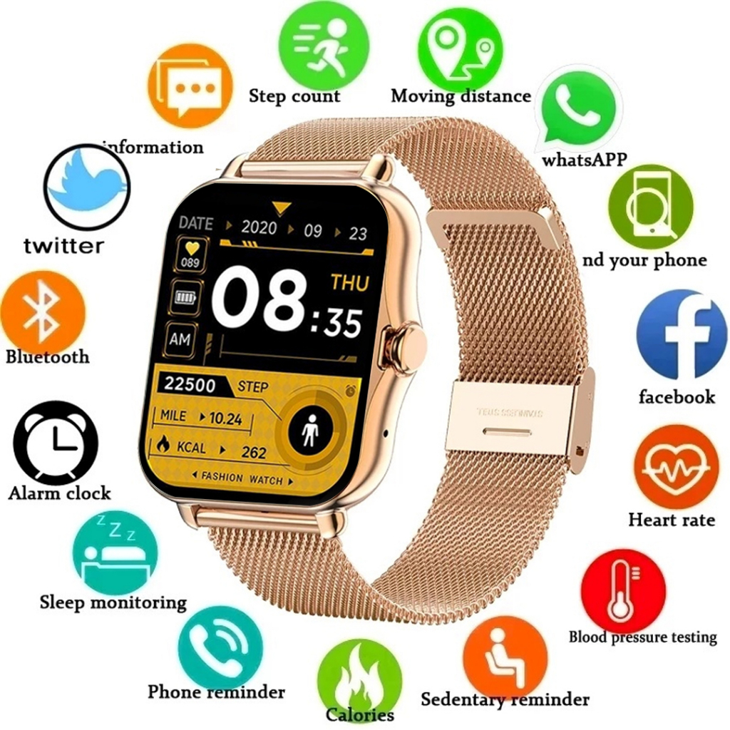 【Local shipment】New Smart Watch Y13 1.69 inches 45mm Waterproof Men ...