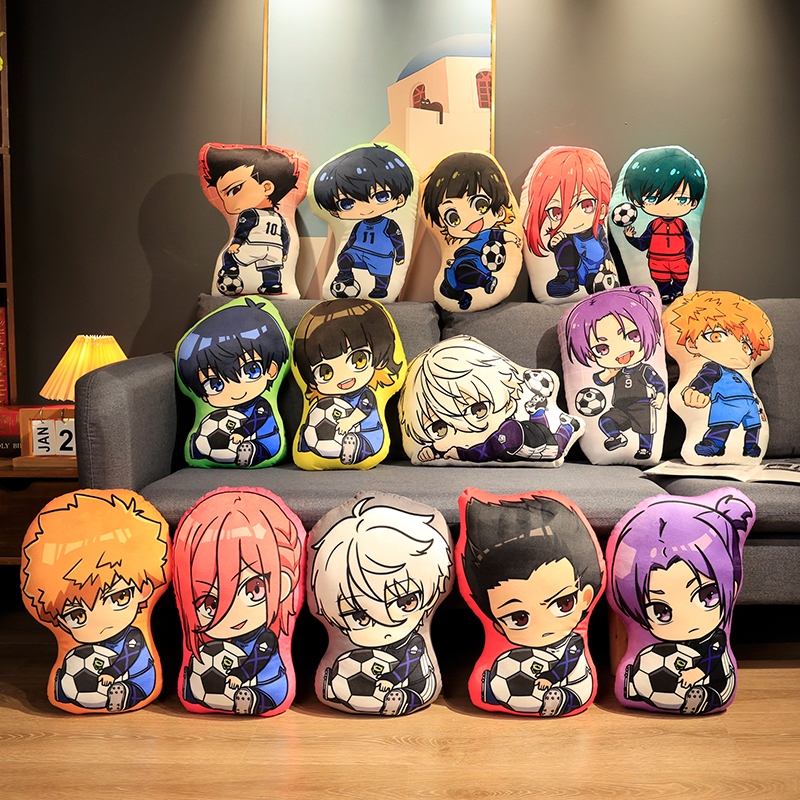 45cm BLUE LOCK Plush Toy动漫抱枕Isagi Yoichi洁世一Bachira Meguru Nagi Seishiro ...