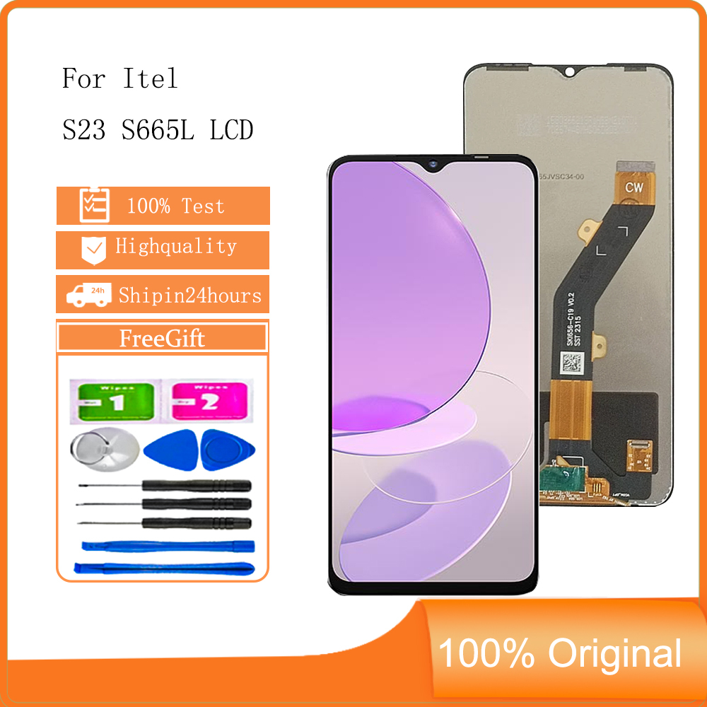 For Itel S23 S665L LCD Display Touch Screen Replacement Digitizer ...