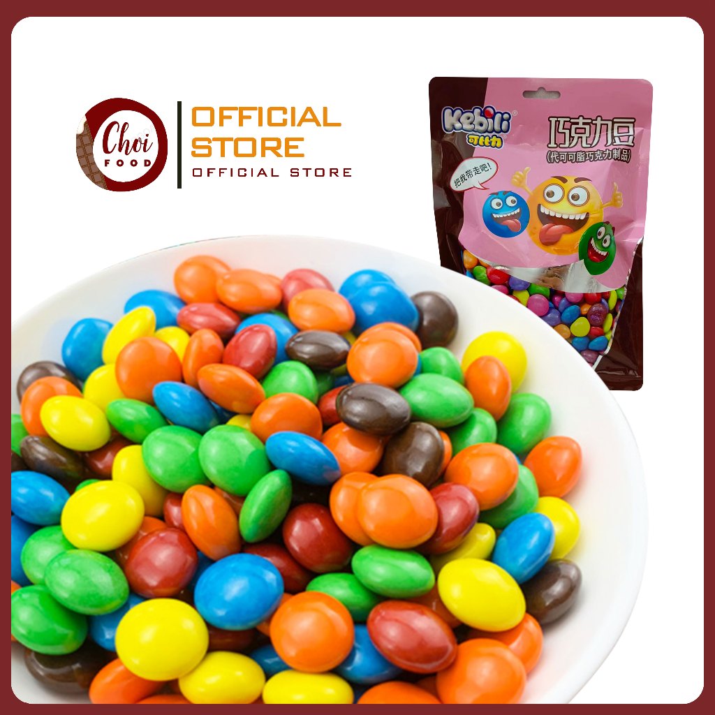 【100g】Chocolate Beans For Decorations Chocolates Candies Milk Crispy ...