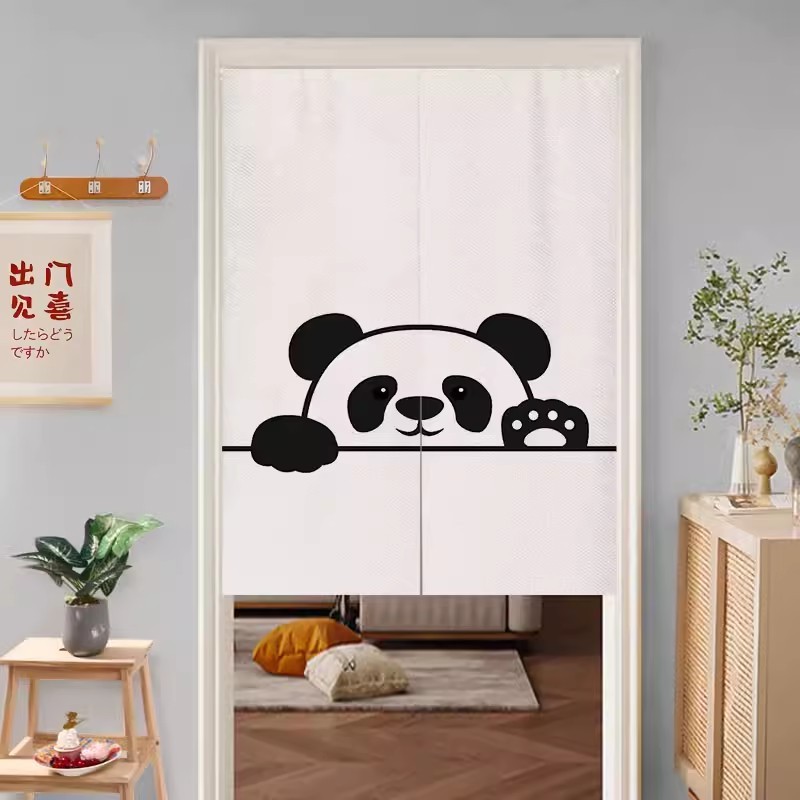 Kitchen Door Curtain Partition Curtain Bedroom Living Room Privacy ...