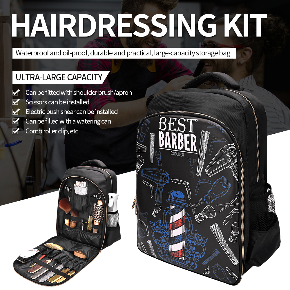 Spot #Hairdressing Tools Backpack Hair Stylist Tool Bag Scissors Comb ...