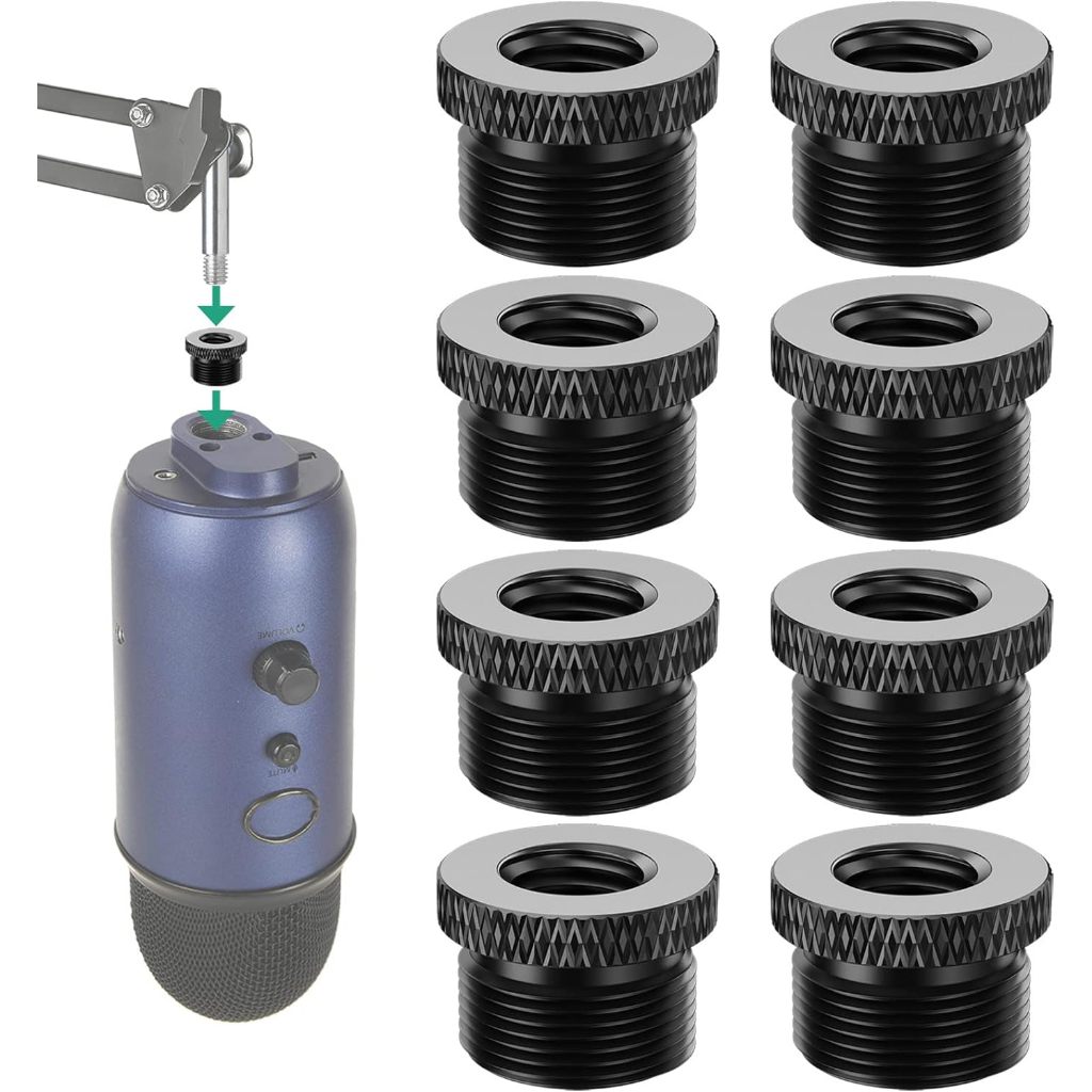 Mic Screw Adapter Rigych Blue Yeti Adapter Screw 3/8 Female to 5/8 Male ...