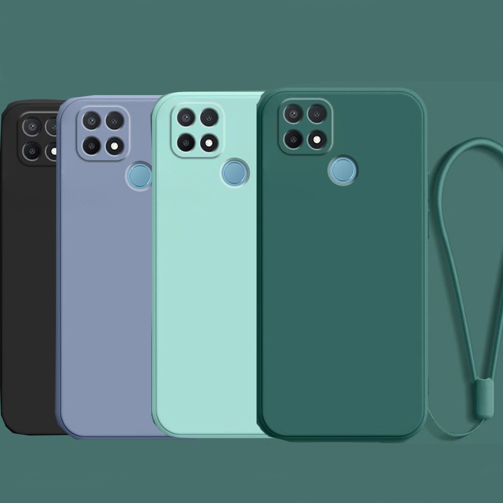 Realme C11 C21 C15 C12 C25s C21Y C25Y Square Bumper Frame Slim Soft TPU ...
