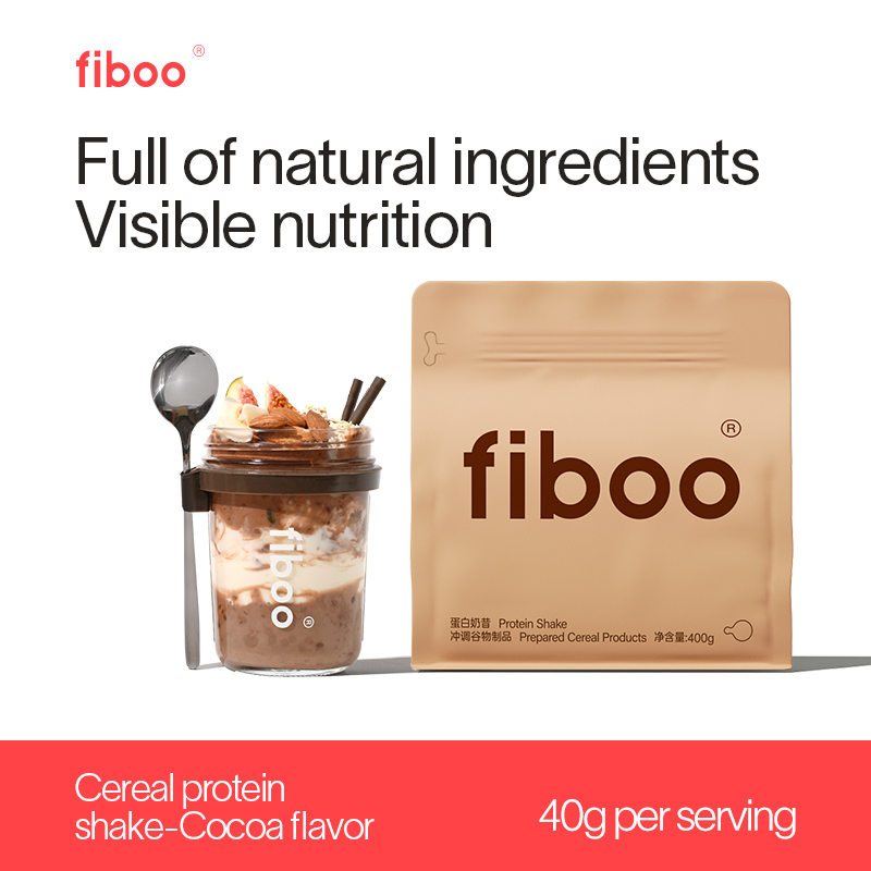 Fiboo High Protein Diet Shake Slimming Body Weight Loss Food Women Meal ...