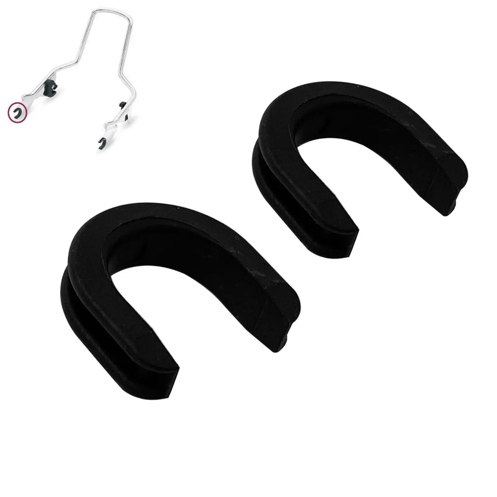 Sissy Bar Side Plate Mounting Bracket Grommet Luggage Rack Docking ...