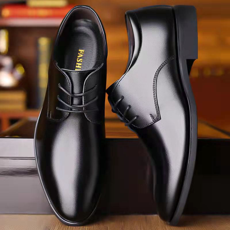 (Spot) British casual business formal leather shoes men's shoes wedding ...
