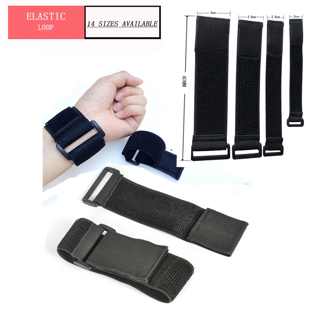 1 Piece Nylon Elastic Velcro Elastic Buckle Strap Self-adhesive ...