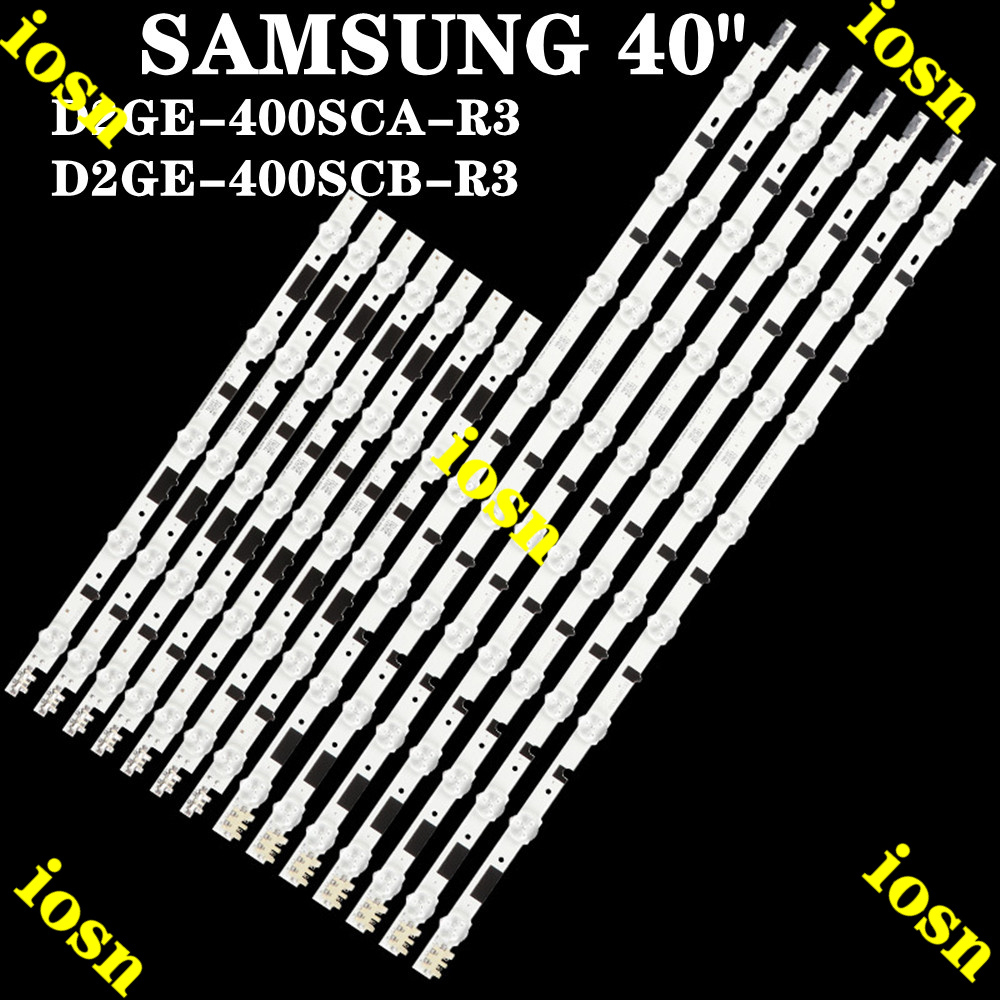 14PCS LED Backlight Strip For SamSung 40"TV UA40F5500AR UA40F5000AR UA40F6300AR UA40F5105AR ...