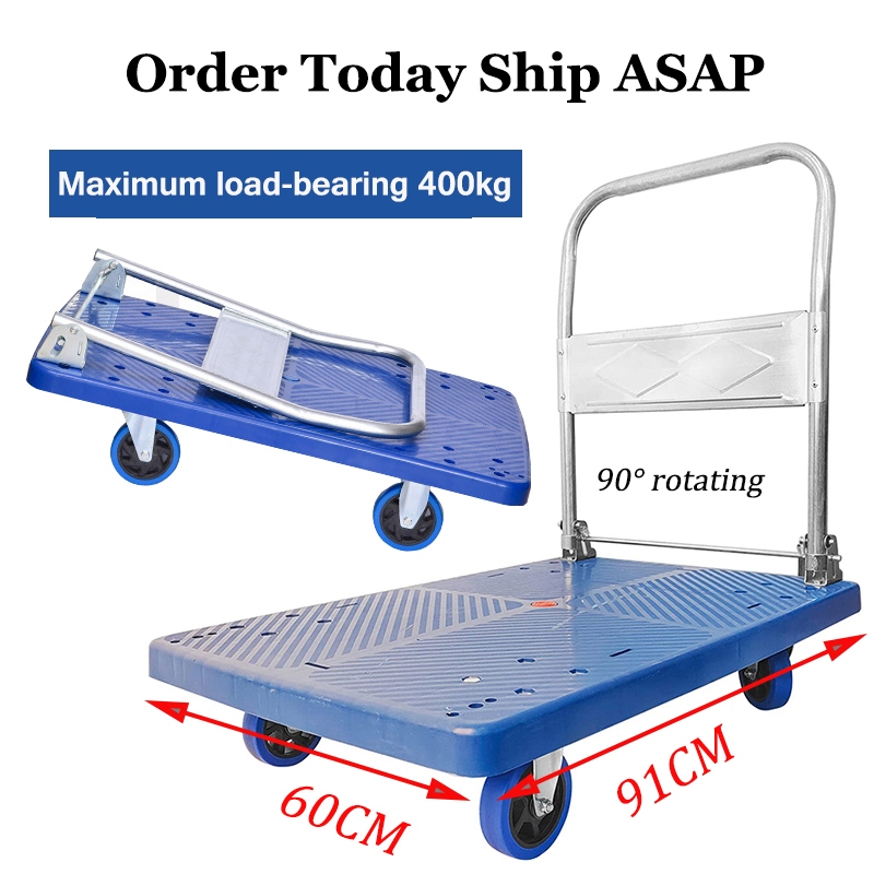 Trolley Heavy Duty Portable Troli Barang Hand Truck,Foldable Platform ...