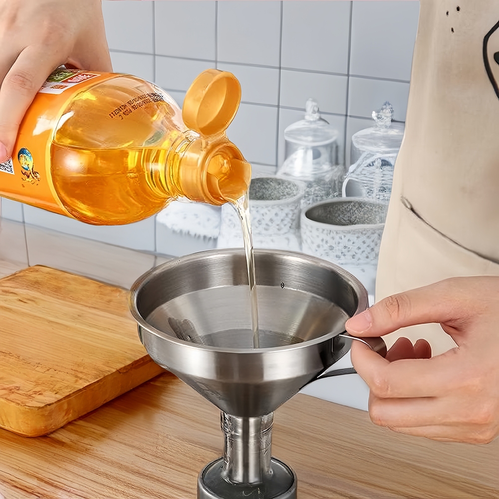 Revolutionize Your Kitchen with our 304 Stainless Steel Durable Funnel ...
