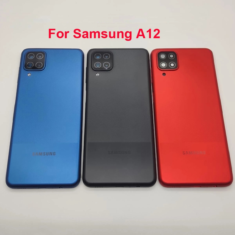 For Samsung A12 Back Cover Housing Frame Door | Shopee Malaysia