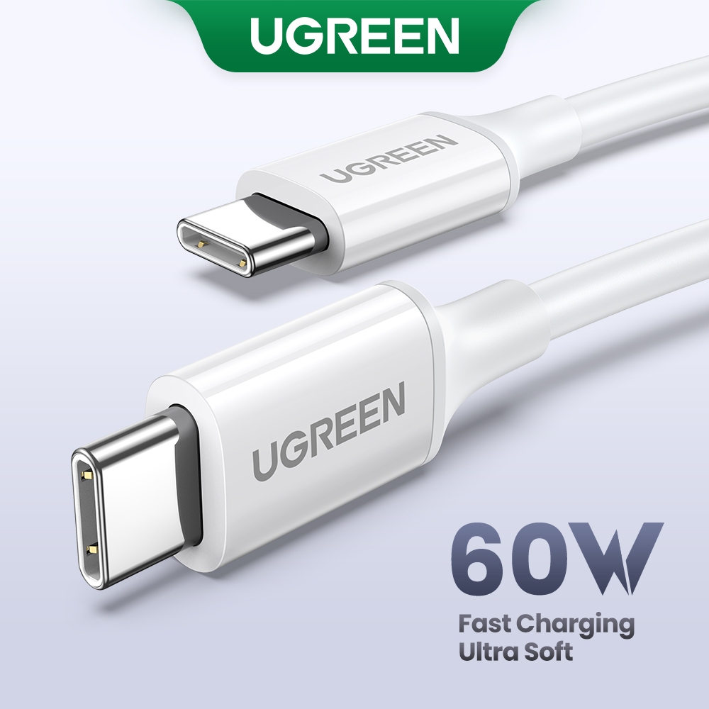 UGREEN 60W USB C to Type-C Fast Charge Data Cable compatible for Samsung HUAWEI | Shopee Malaysia
