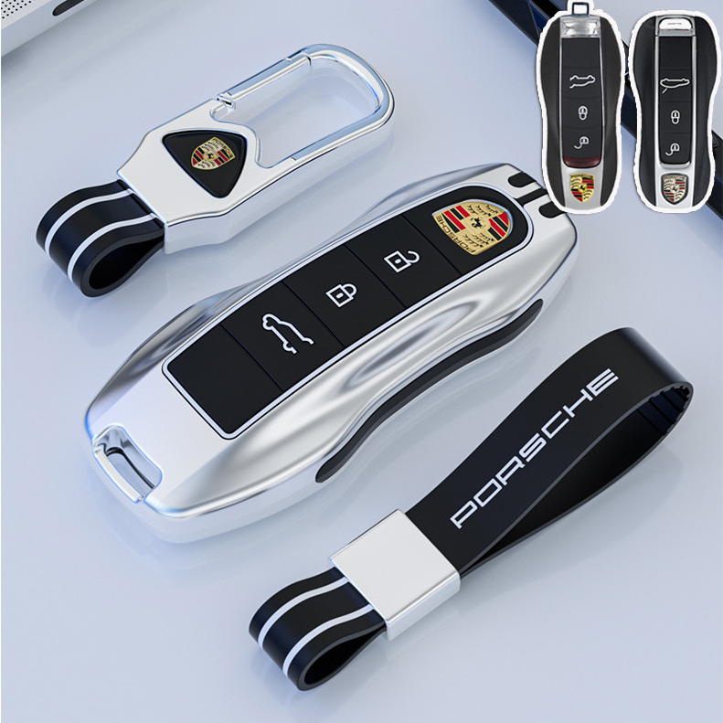 Porsche High-end Metal Car Key Protection Cover Cayenne Panamera 911 ...