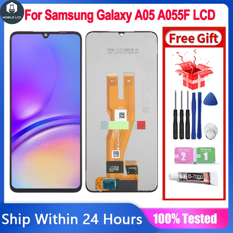 Original LCD For Samsung Galaxy A05 A055F A055F/DS A055M /A05s A057F LCD Screen Display Touch ...
