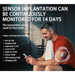 Freestyle Libre Sensor Bluetooth Scan Free Remote Data Sharing Aidex ...