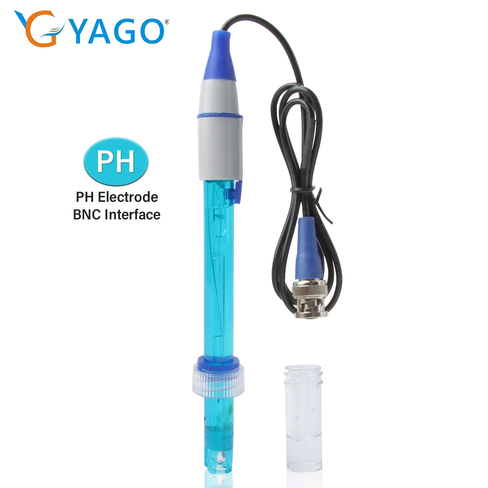 pH Electrode BNC Interface pH Controller Meter Refillable electrode ...