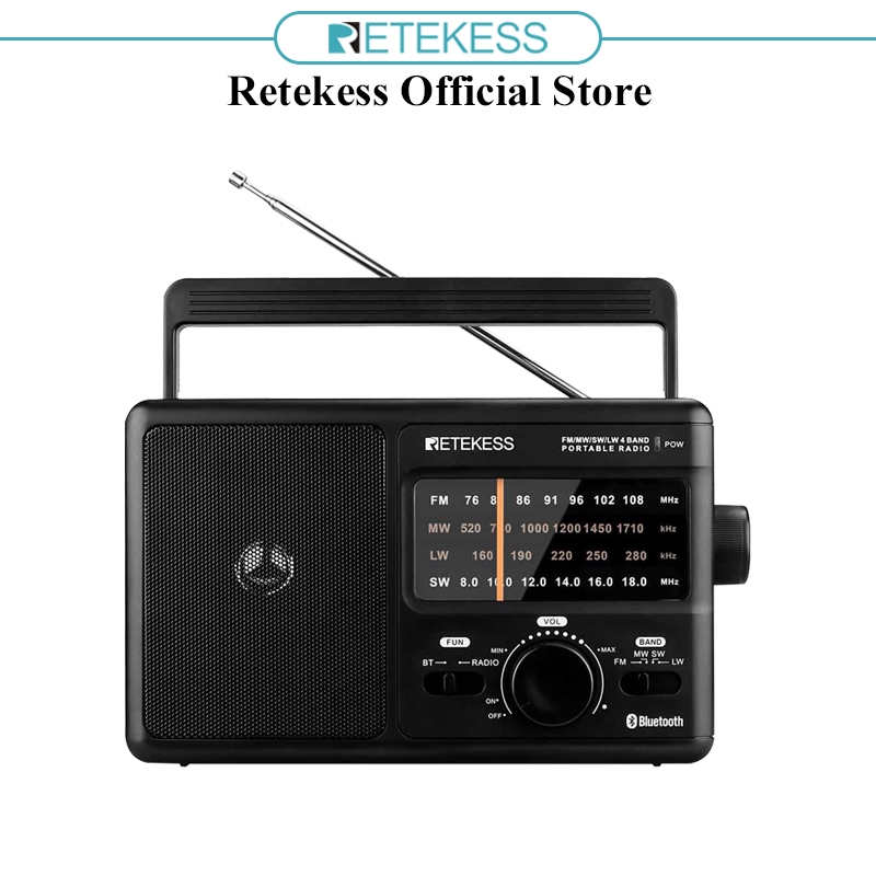 Retekess TR626 AM FM LW Shortwave Radio World Band Radio Receiver ...