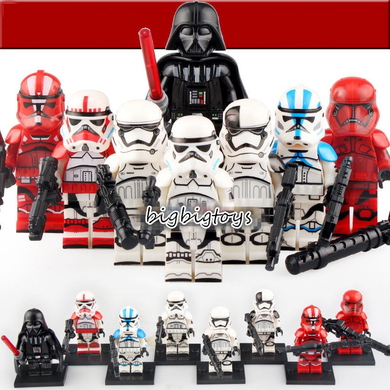 Building Blocks Figures Star Man Troopers Darth Sith Trooper KT1034 ...