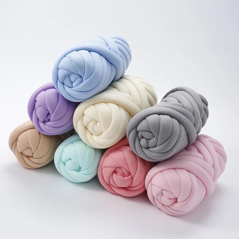 500g 3cm Chunky Yarn Hand Knitting Iceland Wool Yarn Coarse Yarn Cotton ...