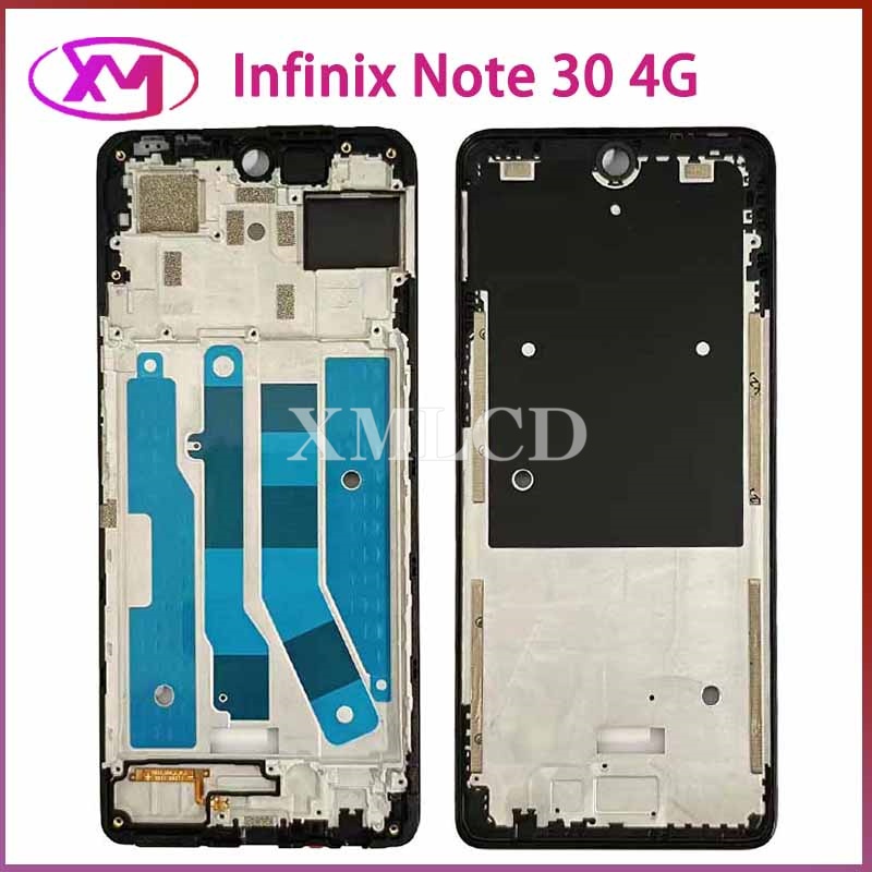 For Infinix Note 30 4G Middle Frame Note 30 4G X6833B X6716B Front ...