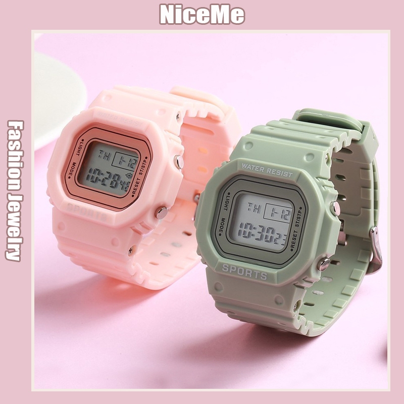 【READY STOCK AT MALAYSIA】Watch Fashion Women Sports Waterproof Watch ...