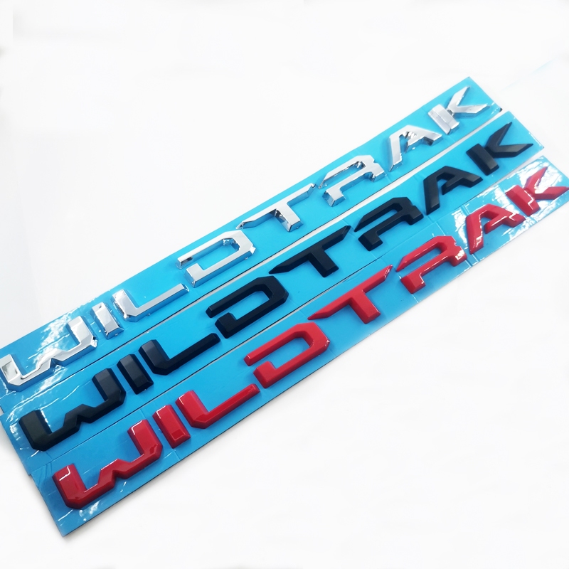 1 X ABS Wildtrack WILD TRAK Letter Car Auto Trunk Emblem Sticker Badge ...