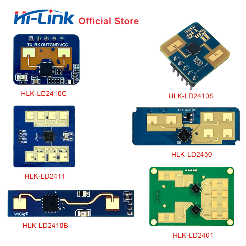 Hi-Link HLK-LD2410B HLK-LD2410C HLK-LD2420 HLK-LD2450 HLK-LD2411S HLK ...