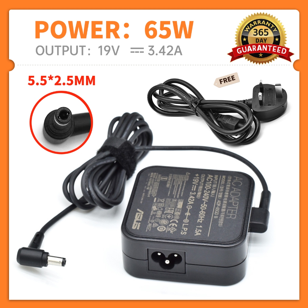 ASUS Original 65W 19V 3.42A AC Adapter Charger Power Supply For ADP 65GD B PA-1650-78 A455L ...