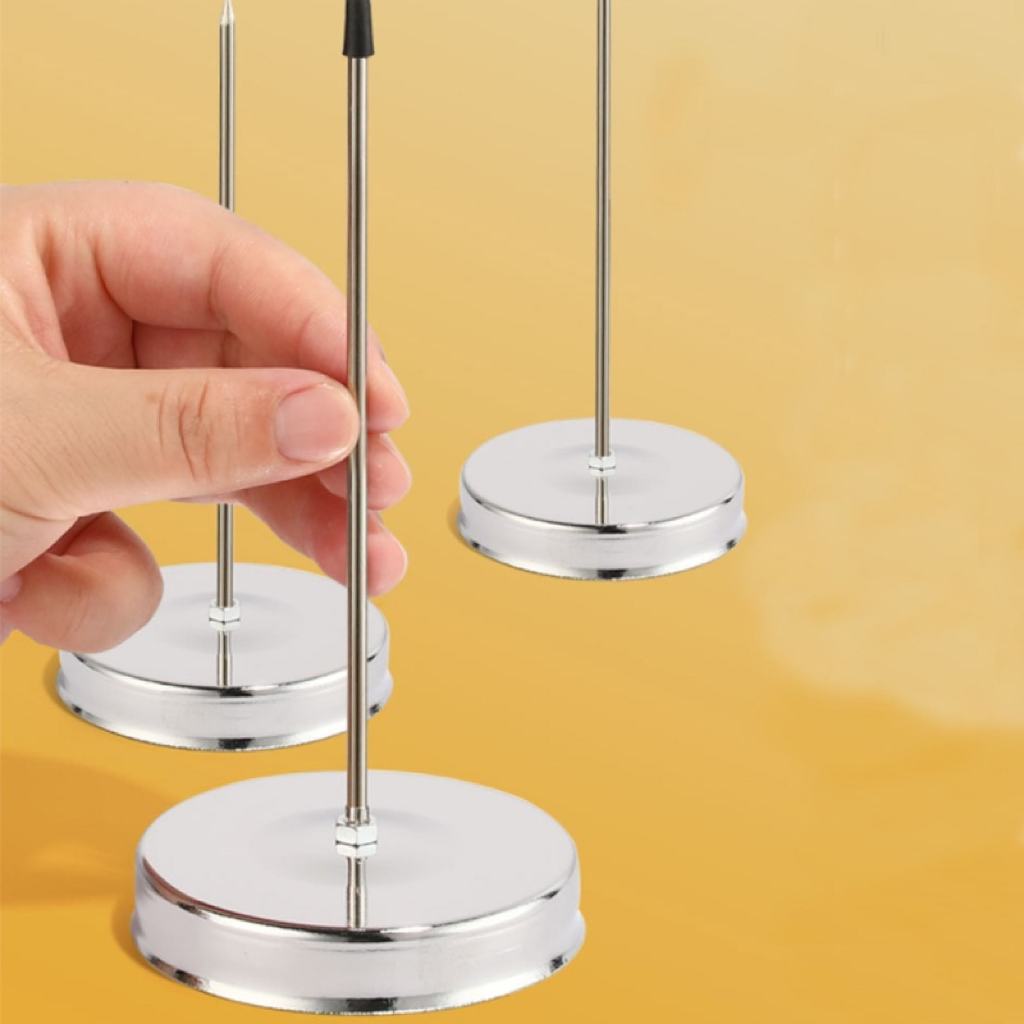 Paper Spear for Kitchen Restaurant Bill Paper Stainless Steel Menu ...